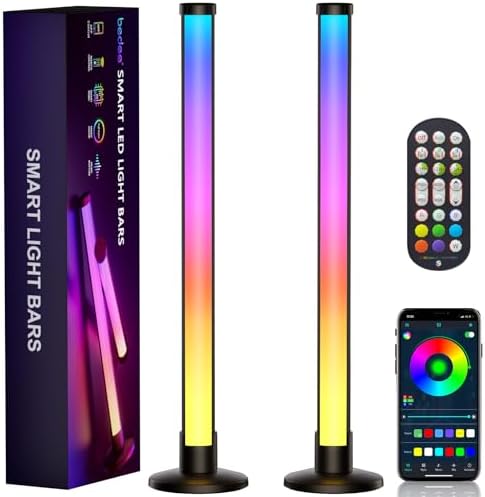 bedee 34cm Smart LED Lightbar, Smart Flow Light Bars RGB Ambient ...
