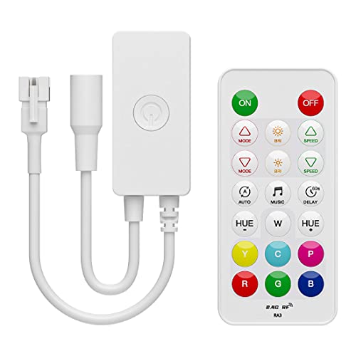 BTF-LIGHTING SP648E RGB 2.4Ghz Bluetooth SPI LED Controller Compatible ...