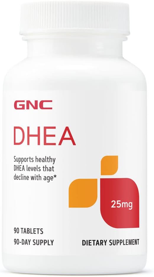 Amazon.com: GNC DHEA 25mg - 90 Tablets : Health & Household
