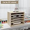 Amazon.com: PUNCIA Wood Desk File Organizer Desktop Paper Storage ...
