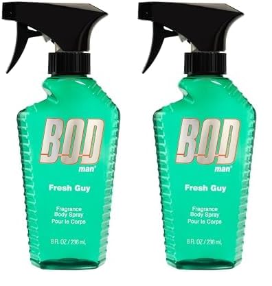 Amazon.com: BOD man Fresh Guy For Men Fragrance Body Spray, 8 oz (Pack of 2)
