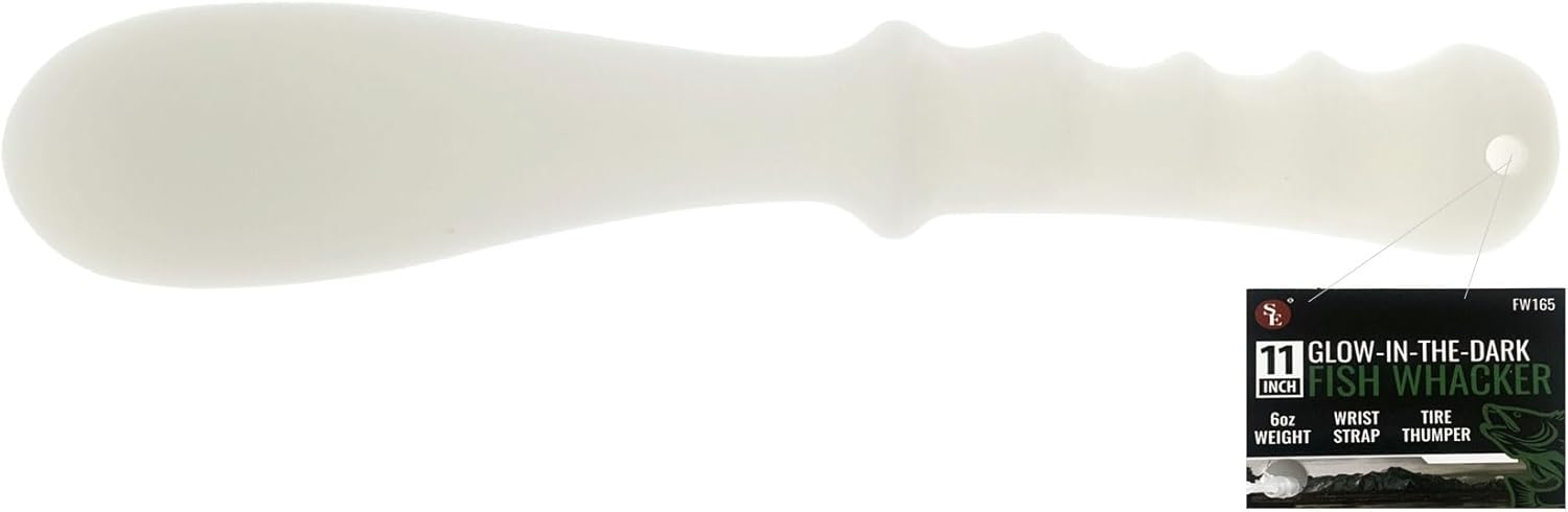 Amazon.com: SE Glow in The Dark Thumper Fish Whacker Bat with Ridged ...