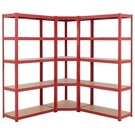 BiGDUG Heavy Duty Garage Shelving Unit - 500kg Per Shelf (2000kg Per ...