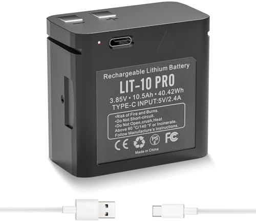 Amazon.com: SPYPOINT LIT-10 3.7V Rechargeable Lithium Battery LINK ...
