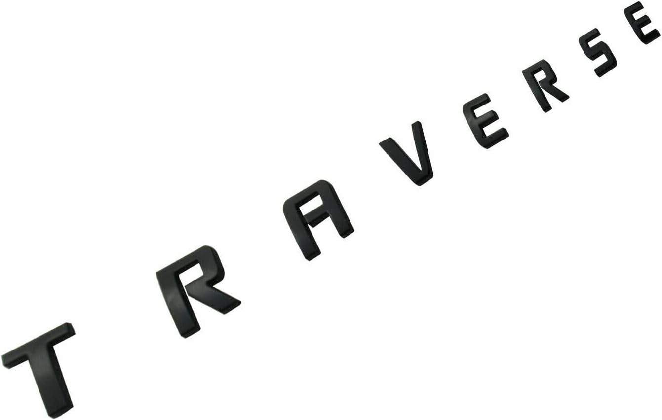 Amazon.com: 2Pack OEM Traverse Emblem Nameplate Letters 3D Logo Badge ...