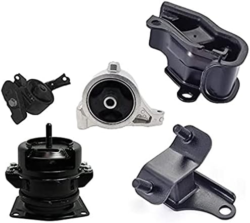 Amazon.com: Engine Motor & Transmission Mount Kit 5pcs Compatible with Fits 2003-2004 Honda ...