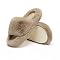 Amazon.com | Chantomoo Women's Blue Memory Foam Faux Fur Lined Open Toe ...