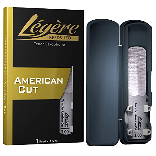 Légère Reeds Premium Synthetic Woodwind Reed, Tenor Saxophone, American ...