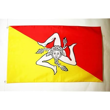 Amazon.com : AZ FLAG Sicily Flag 3' x 5' - Italy - Sicilian Flags 90 x ...