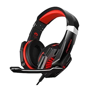 Python Fly G9000 Mini Wired Over Ear Gaming Headphones 7.1 Surround ...
