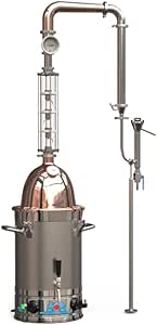 Amazon.com: YUEWO 8G/30L Rocket Distiller Alcohol Still with 99.95% ...
