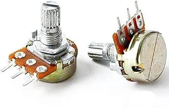 100K LIN Linear Potentiometer Control POT 15mm Variable Resistor audio ...