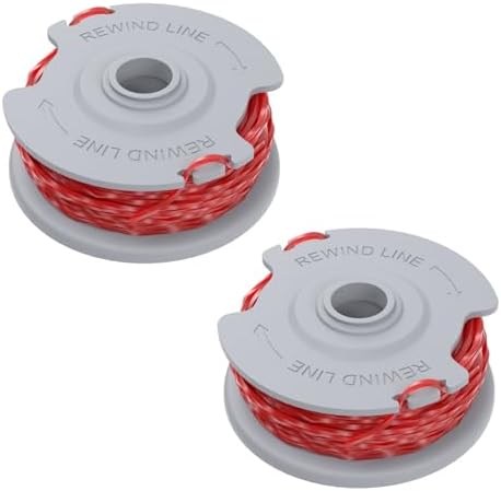 FUSHUI 2 Pack Strimmer Spool and FLY060 Spool Cover,Replace of FLY021 ...