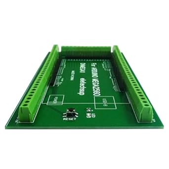 DIN Rail Mount Screw Terminal Block Adapter Module for Arduino MEGA ...