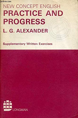 Amazon | Practice and Progress (New Concept English S.) | Alexander, L ...