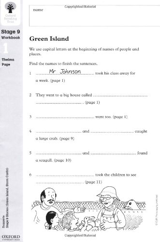 Oxford Reading Tree: Level 9: Workbooks: Workbook 1: Green Island and ...