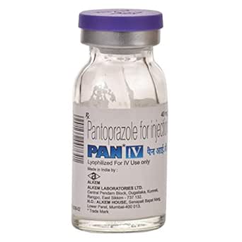 Pan IV - Bottle of 40 mg Injection : Amazon.in: Health & Personal Care
