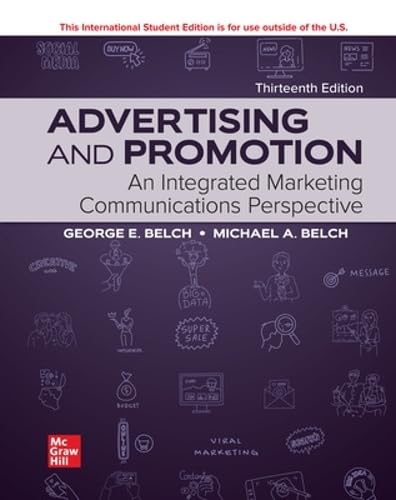 Advertising and Promotion ISE: Amazon.co.uk: Belch, George E., Belch ...