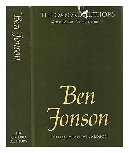 Buy Ben Jonson: Selected Works (Oxford Authors S.) Book Online at Low ...