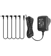 Security-01 DC 9V 0.5A Power Supply Adapter, Plug 5.5mm x 2.1mm, Center ...