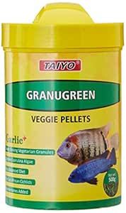 Taiyo Granu green Veggie Pellets Fish Food 500g : Amazon.in: Pet Supplies