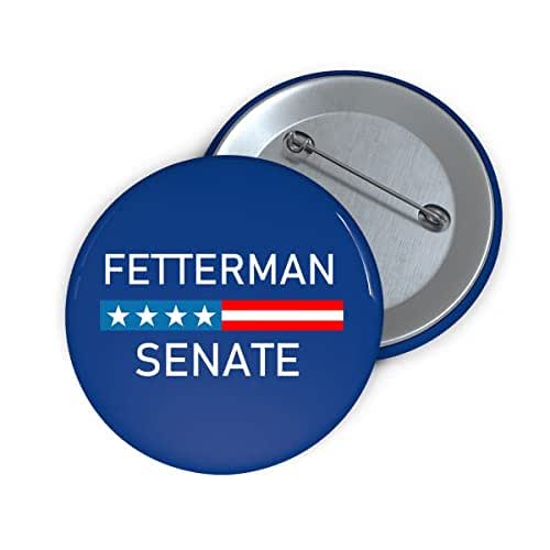 Amazon.com: John Fetterman Button - Vote for John Fetterman for ...