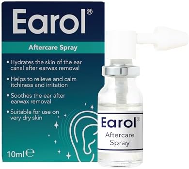 Earol Olive Oil Ear Wax Removal Spray, Clinically Proven, Reduces Need ...