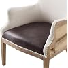 Amazon.com: Steve Silver George Two Tone Wingback Accent Chair ...
