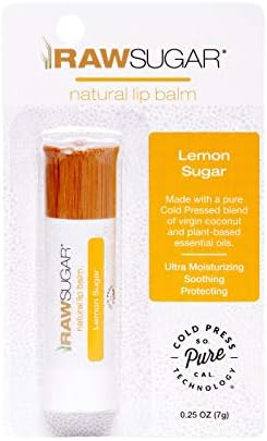Amazon.com : Raw Sugar Lip Love Bundle - Lip Balm made with Safflower ...