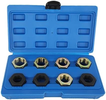 M31 Twist Axle Spindle Rethreading Tool Set (8 pcs) - Amazon.com