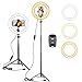 10" Ring Light with Tall Tripod Stand & Phone Holder for YouTube Video ...