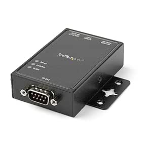 StarTech.com 1 Port RS232 Serial to IP Ethernet Converter/Device Server ...