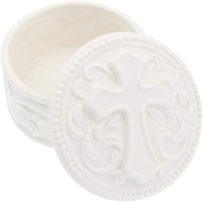 Amazon.com: CB Cross Trinket Rosary Box : Home & Kitchen
