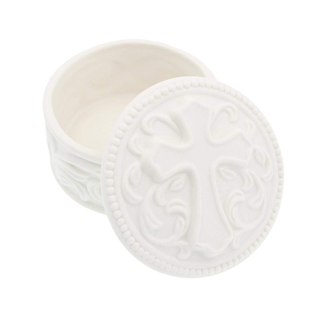 Amazon.com: CB Cross Trinket Rosary Box : Home & Kitchen