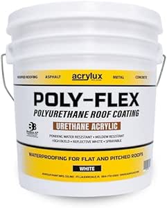 ACRYLUX Polyflex Waterproof Sealant - High-Performance Roof Coating for ...
