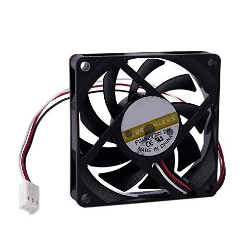 WHIZZO 3X(Computer Case Cooler 12V 7CM 70MM PC CPU Cooling Cooler Fan ...
