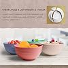 Amazon.com: greenandlife Lightweight & Unbreakable Wheat Straw Bowl ...