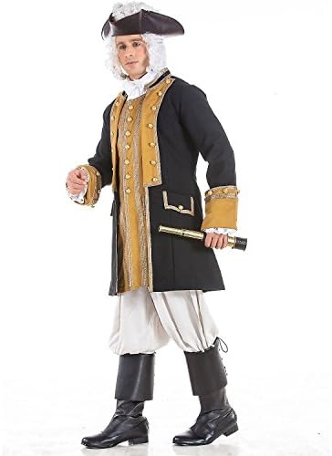 Amazon.com: Norrington Commodore Pirate Renaissance Medieval Mens ...