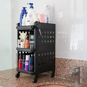 ADA® Premium Virgin Plastic 3-tier Vegetable Stand for Kitchen ...