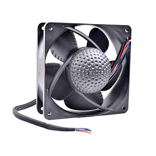 Amazon.co.jp: 冷却ファン CST-M1238-1 サーバークーラーファン CST-M1238-1 DC12V 4ライン ボール型 ...