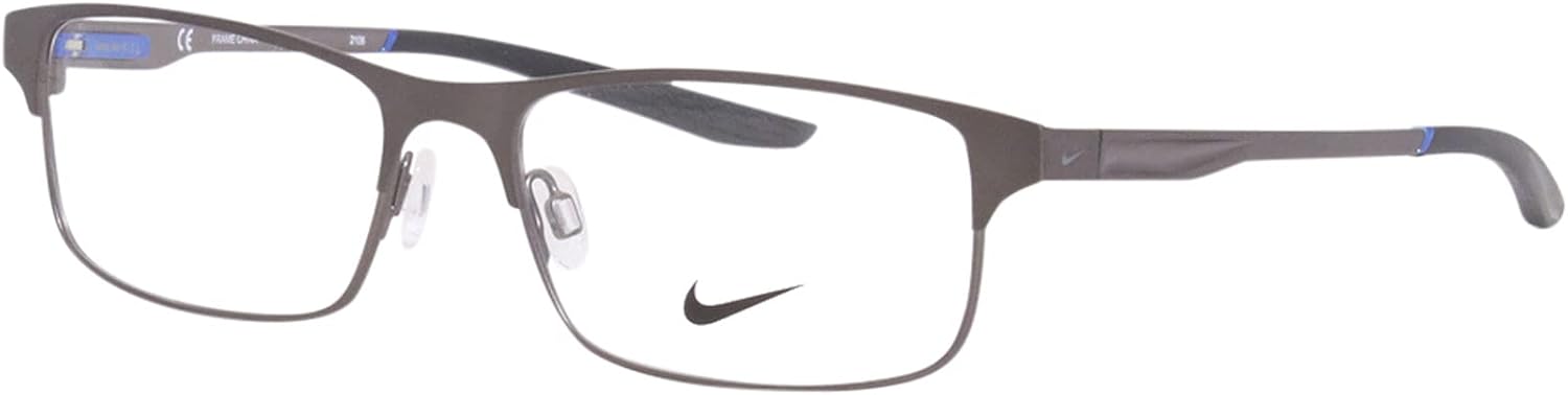 Eyeglasses NIKE 8046 071 Brushed Gunmetal/Black at Amazon Men’s ...