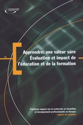 Buy Apprendre, Une Valeur Sure / to Learn, a Sure Value: Evaluation Et ...