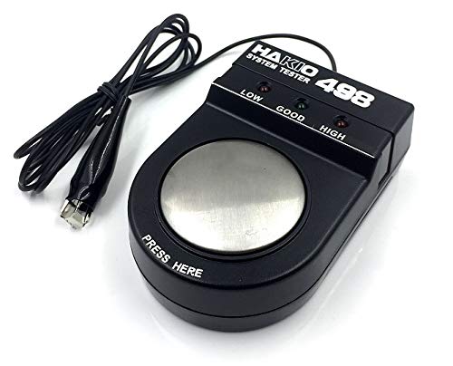 Aadvay Enterprises Hakko 498 system tester checks wrist strap. : Amazon ...
