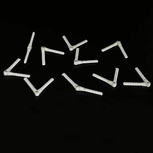 Amazon.com: 10PCS RC Airplane Plastic Pin Hinge for RC Plane Helicopter ...