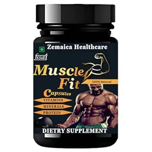 Muscle Fit Capsule | Body Muscle Gainer | Body Strength Growth | Weight ...