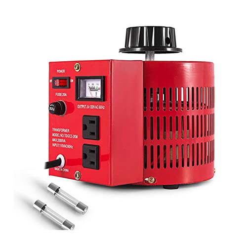 2000va Variable Transformer 20amp 0 130v Output Auto Ac Variable