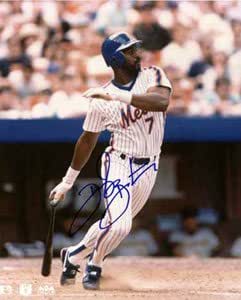 Amazon.com : Daryl Boston Autographed Photo - Mets 8x10 : Sports ...