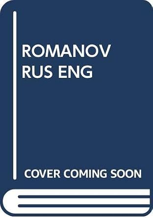 Buy ROMANOV RUS ENG Book Online at Low Prices in India | ROMANOV RUS ...