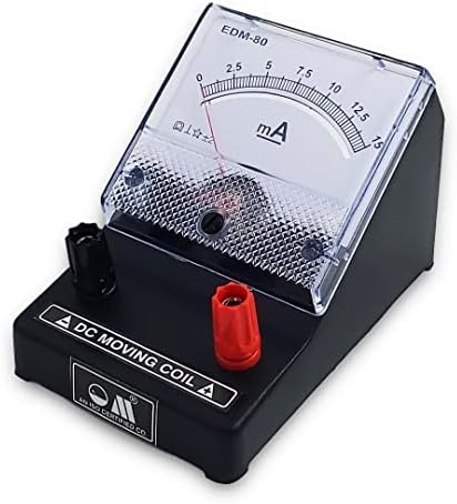 OM® Meters EDM-80 Desk Stand Analog 0-15mA DC Milli Ammeter | Ampere ...