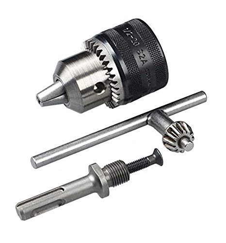 UNBOX TOOLS 13 MM Drill Chuck With key and SDS Adapter for Rotary ...